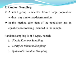 CLASSIFICATION OF DATA AND SAMPLING | PPT