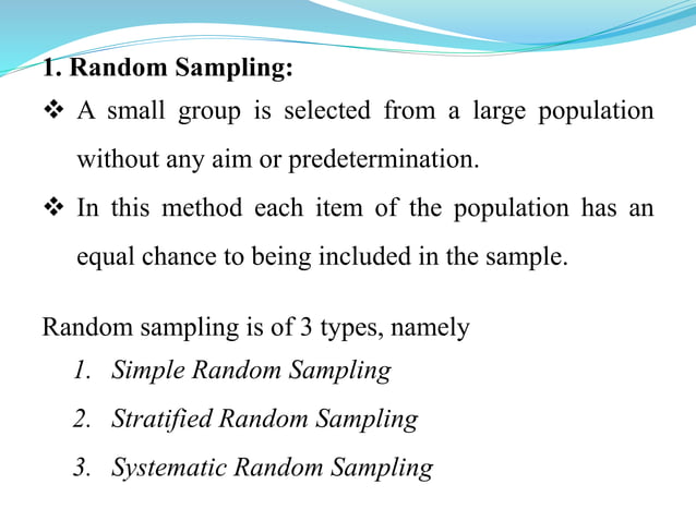 CLASSIFICATION OF DATA AND SAMPLING | PPT