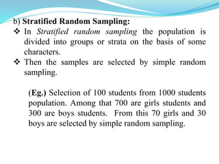 CLASSIFICATION OF DATA AND SAMPLING | PPT