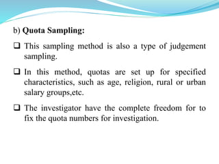 CLASSIFICATION OF DATA AND SAMPLING | PPT