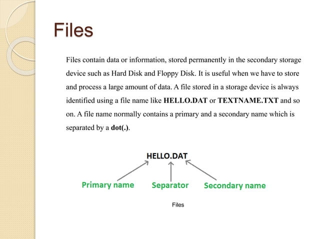 Classification Of Datastructureppt 0445