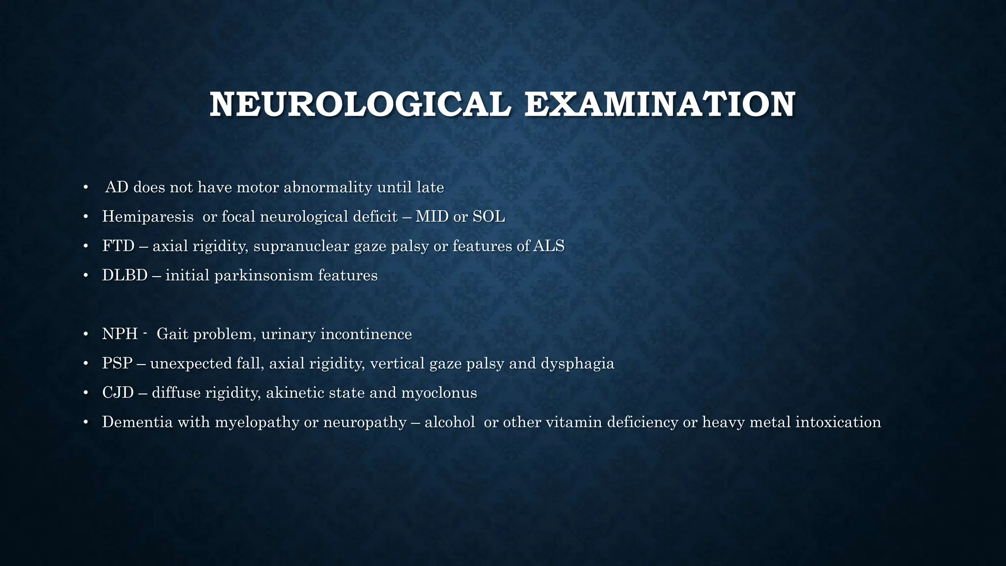 Classification of dementia.pptx
