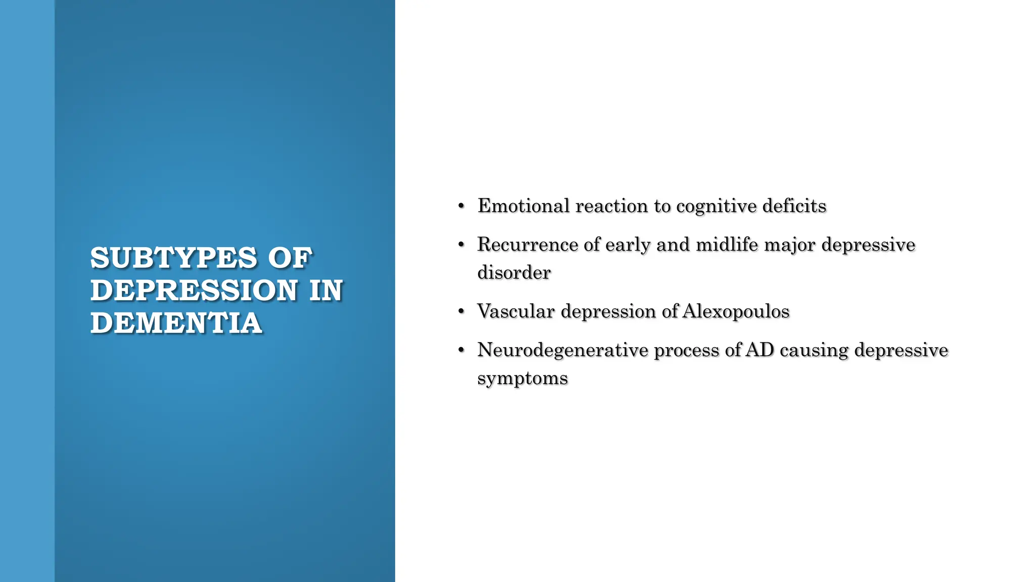 Classification of dementia.pptx