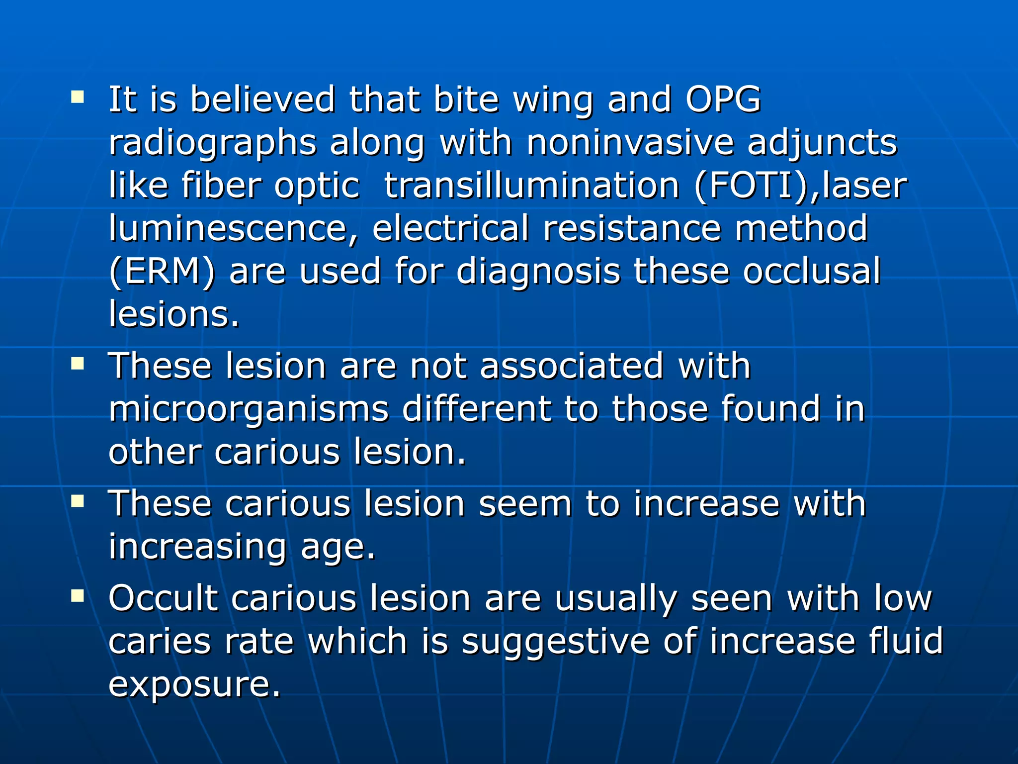 Classification Of Dental Caries | PPT