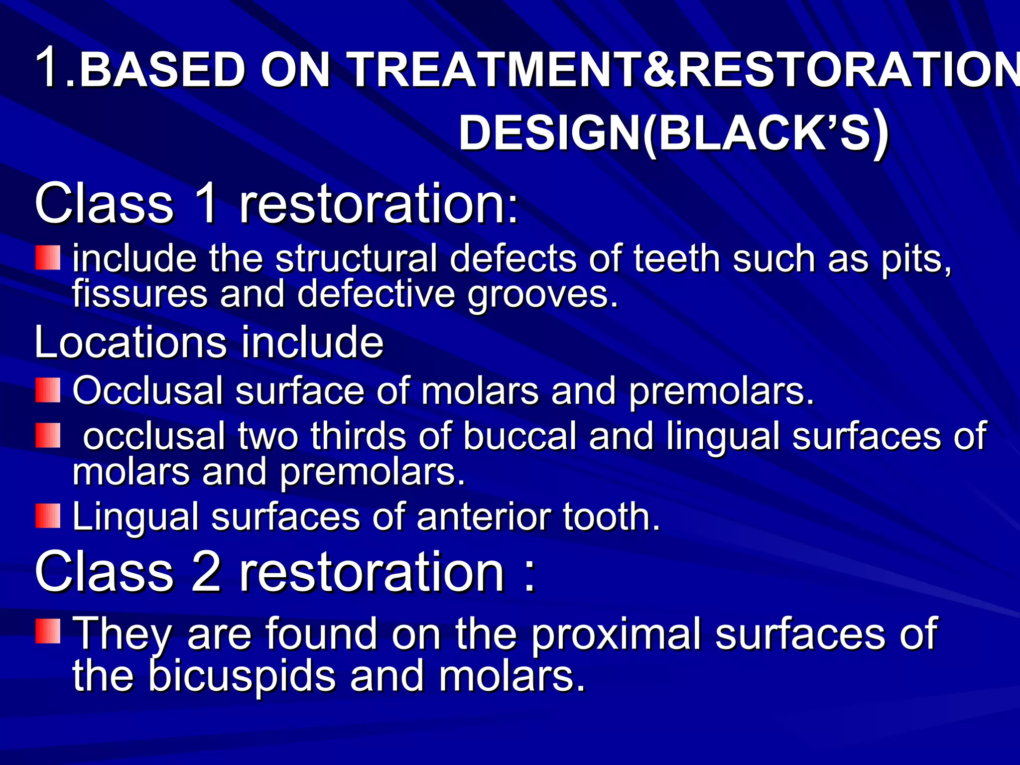 Classification Of Dental Caries | PPT