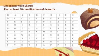 CLASSIFICATION OF DESSERT AND CHARACTERISTICS.pptx