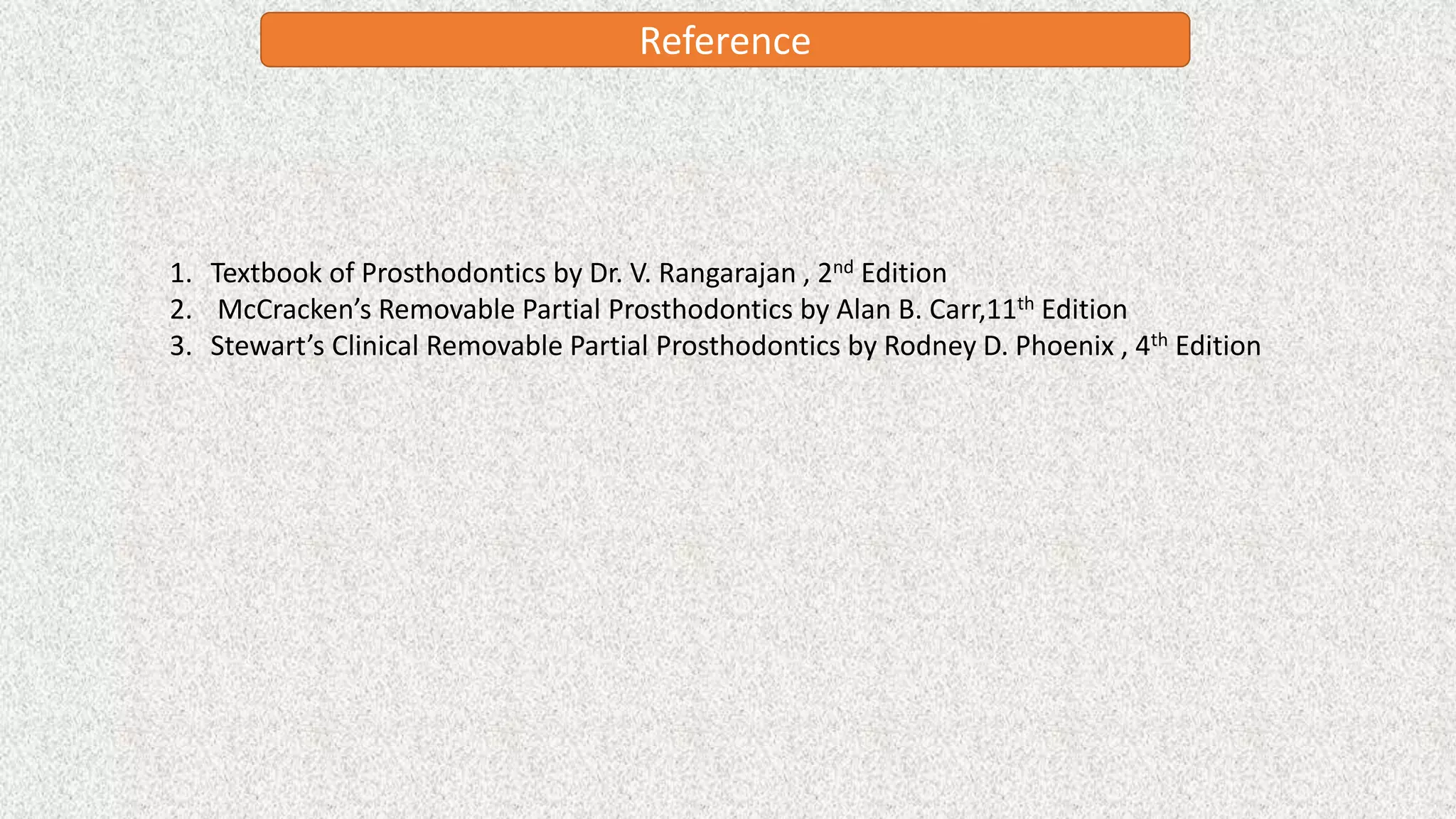 Classification of direct retainers,rests and rest seats | PPT