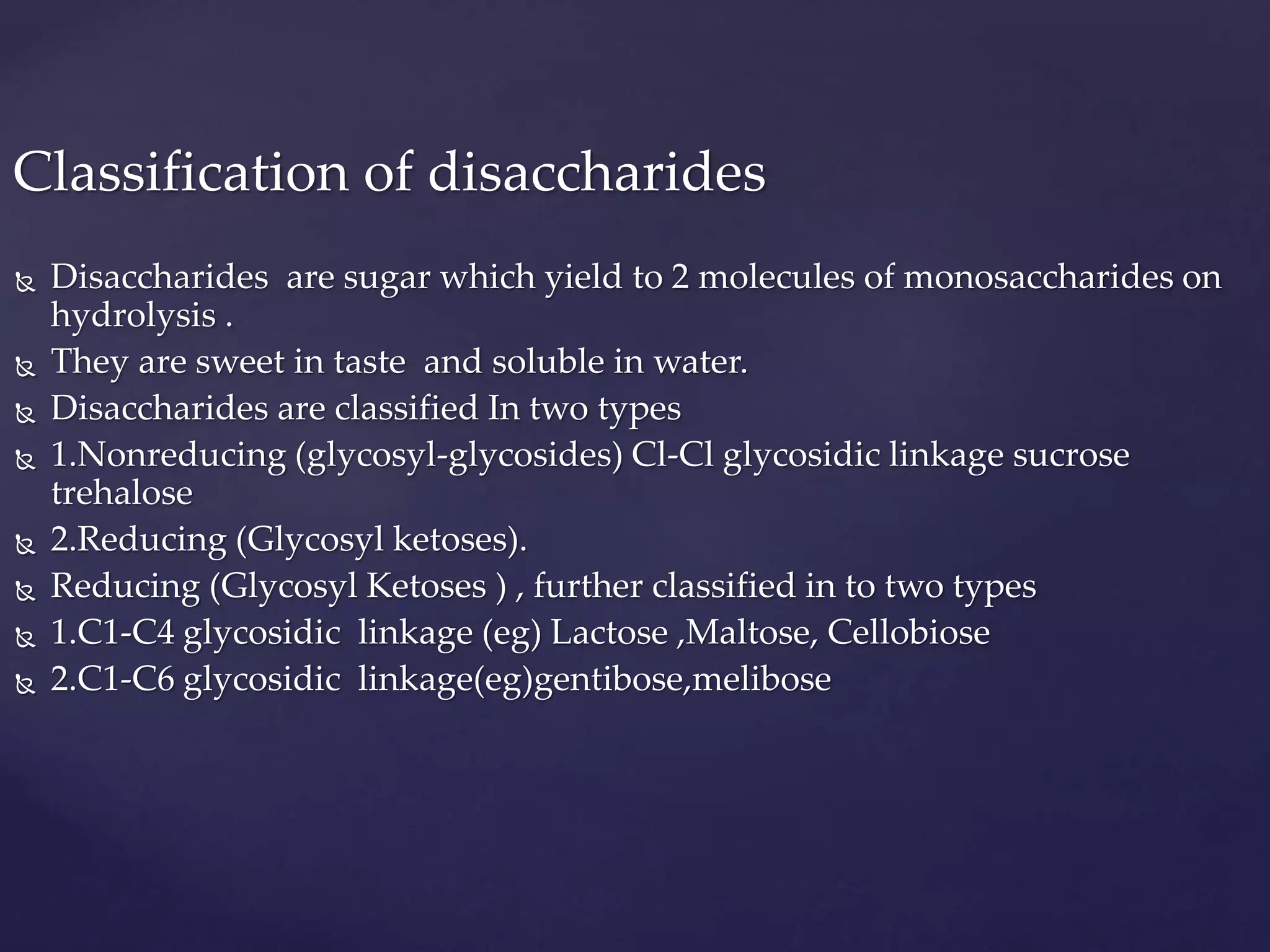 classification of disaccharides and its structure.pptx