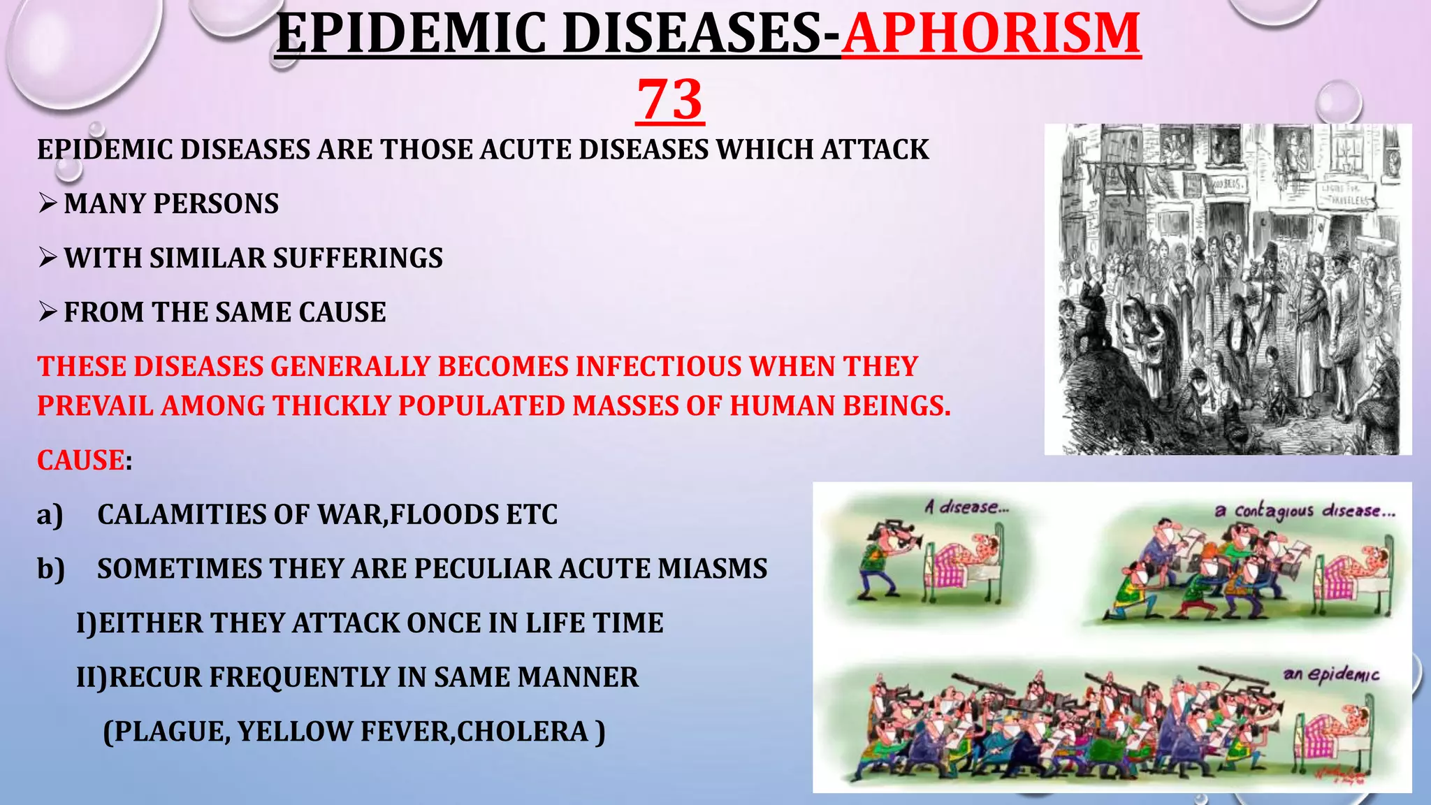 Classification of diseases | PPTX