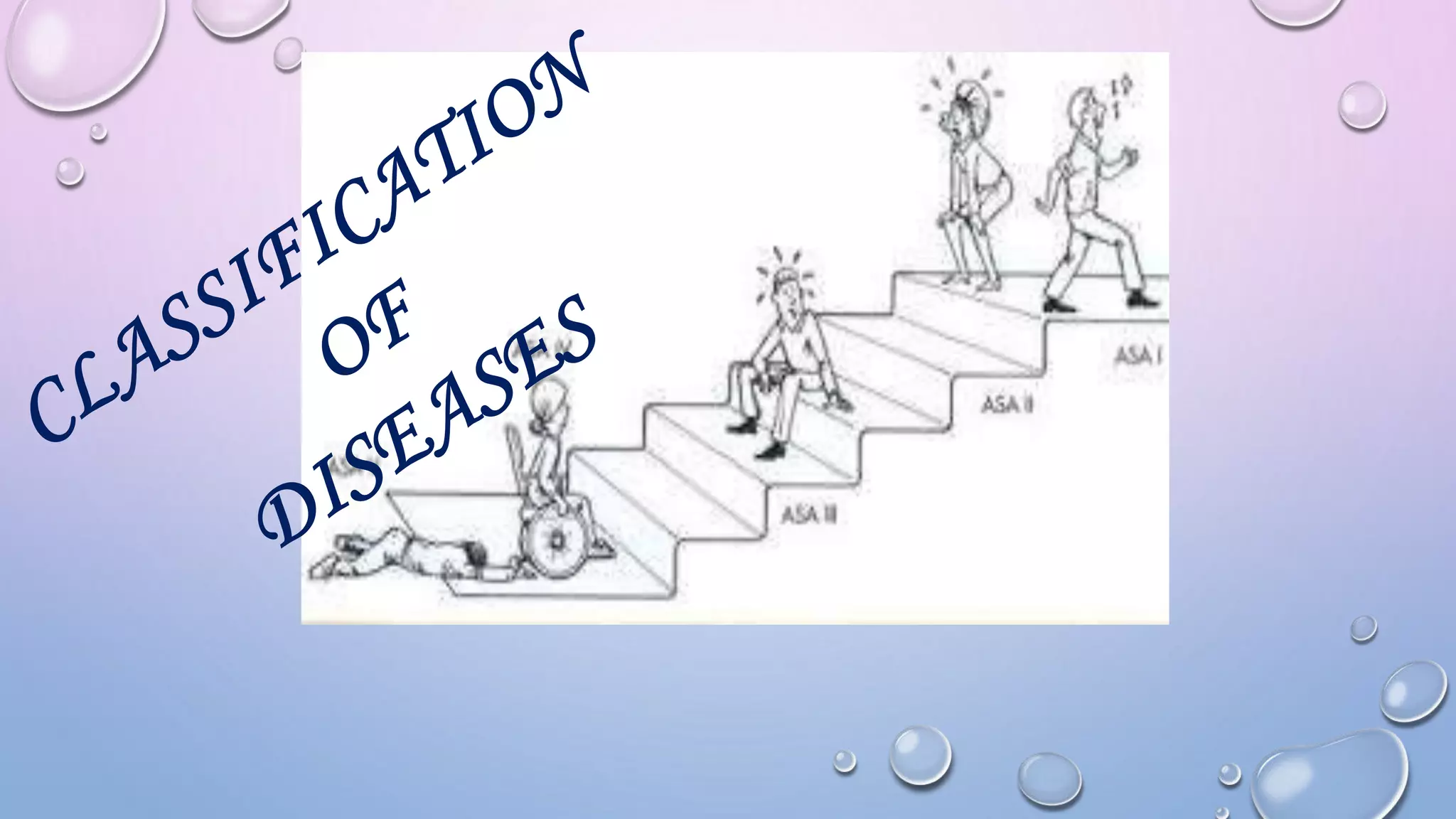 Classification of diseases | PPTX