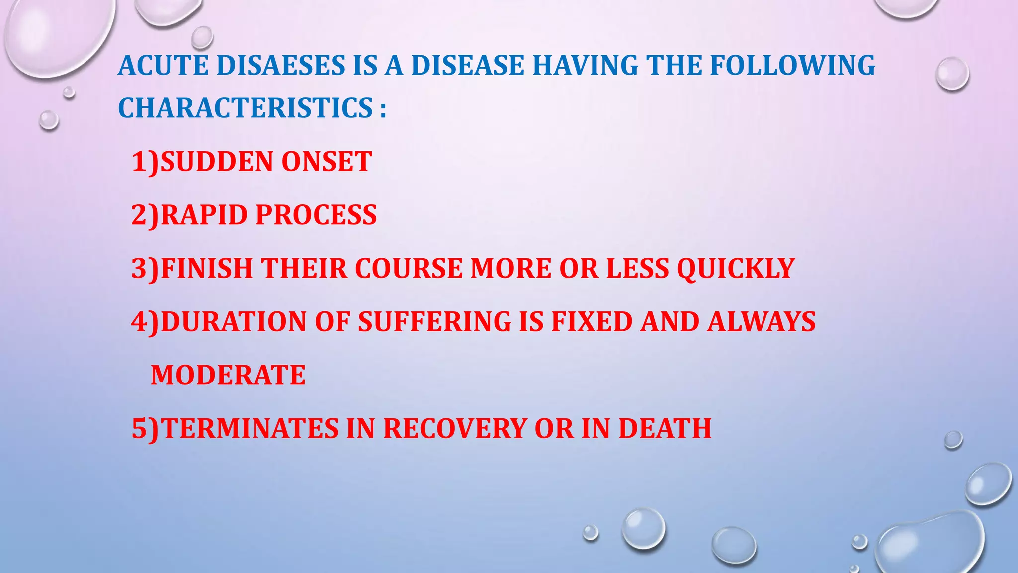 Classification of diseases | PPTX
