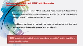 Classification of periodontal diseases | PDF