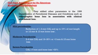 Classification of periodontal diseases | PDF