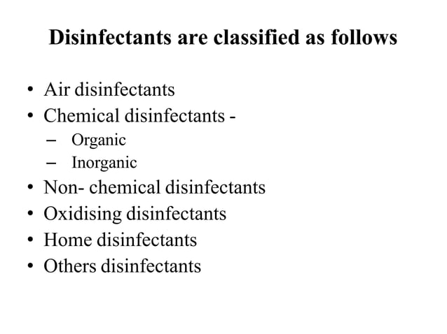 Classification of disinfectants.pptx