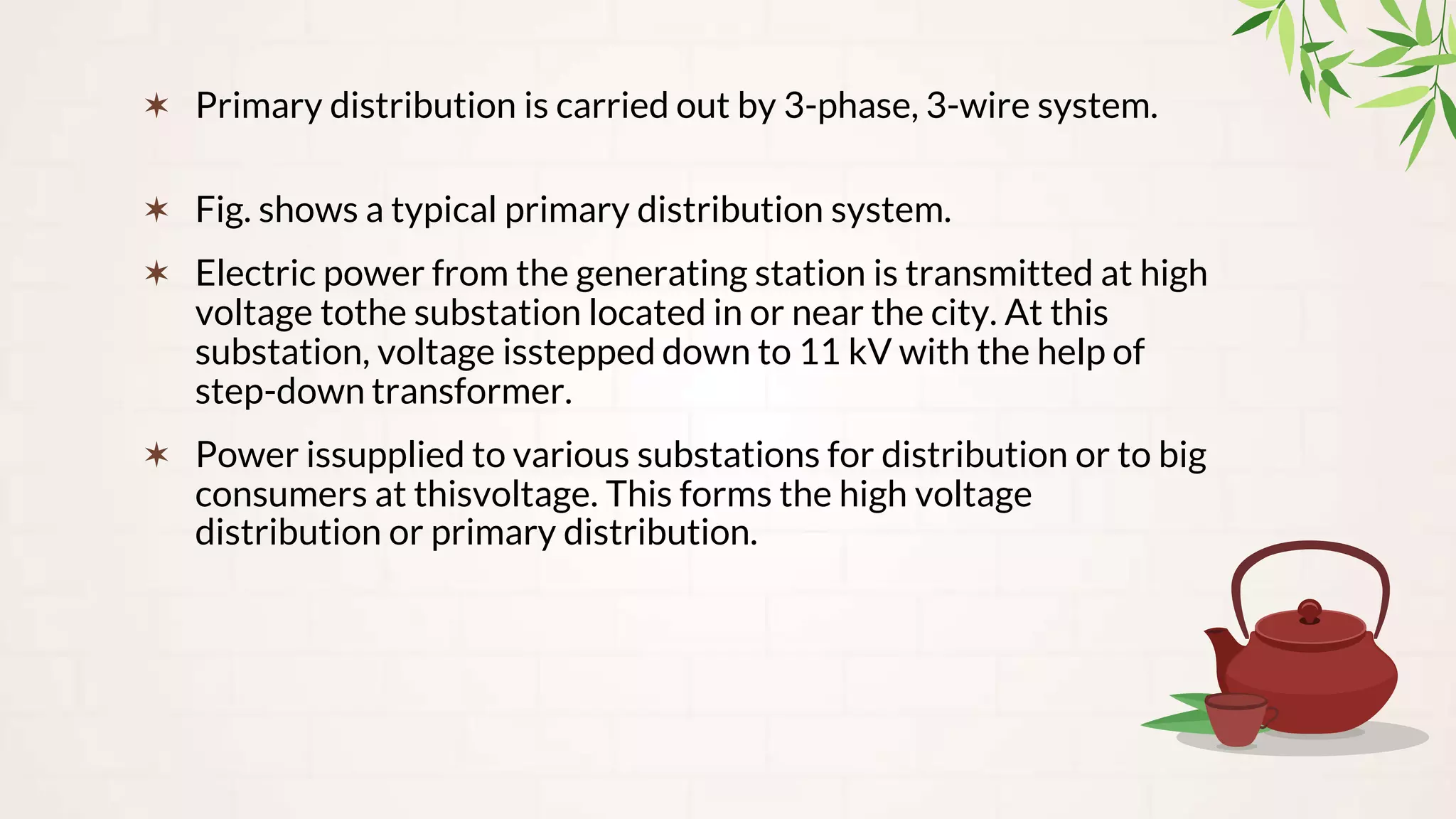Classification of distribution systems | PPTX
