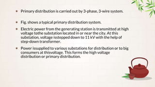 Classification of distribution systems | PPTX