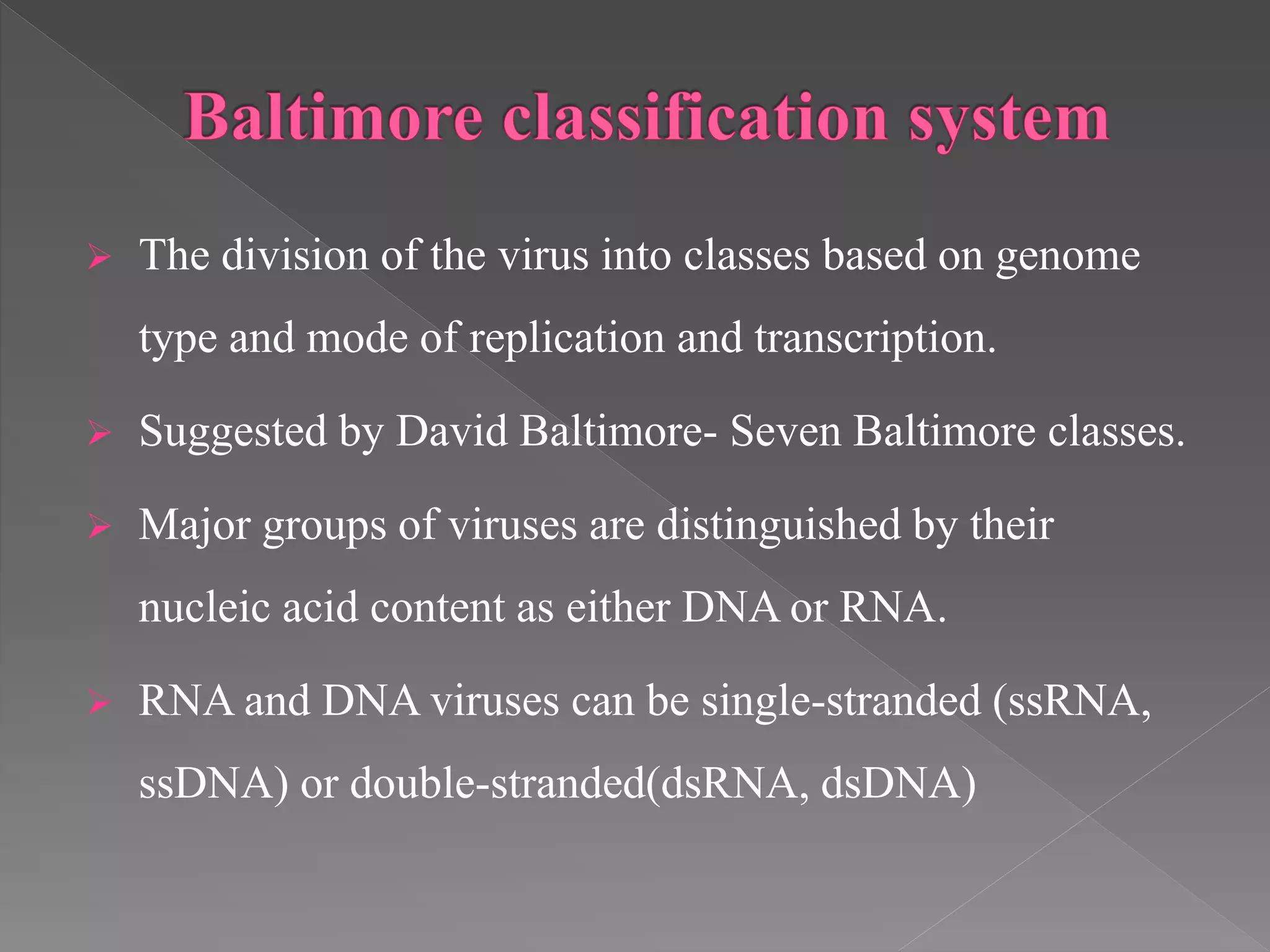 Classification of dna virus ppt | PPTX