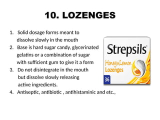 B.Pharm Classification of Dosage Forms 1.pptx