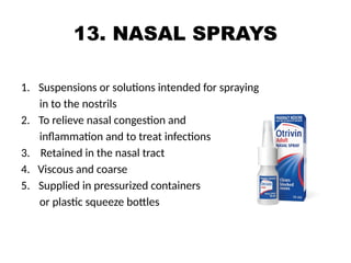 B.Pharm Classification of Dosage Forms 1.pptx