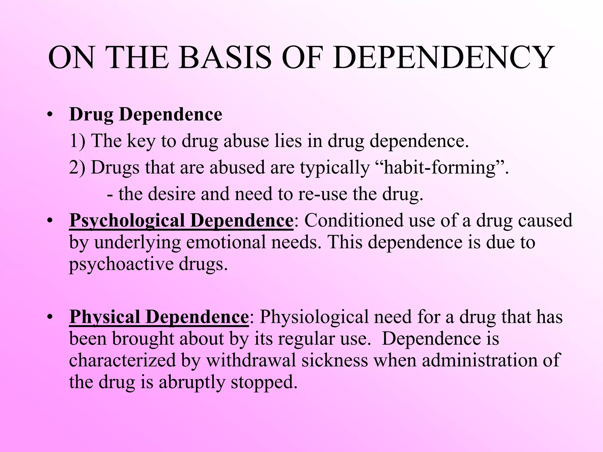Classification of drugs | PPT