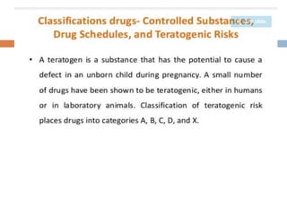 Classification of drugs | PPTX
