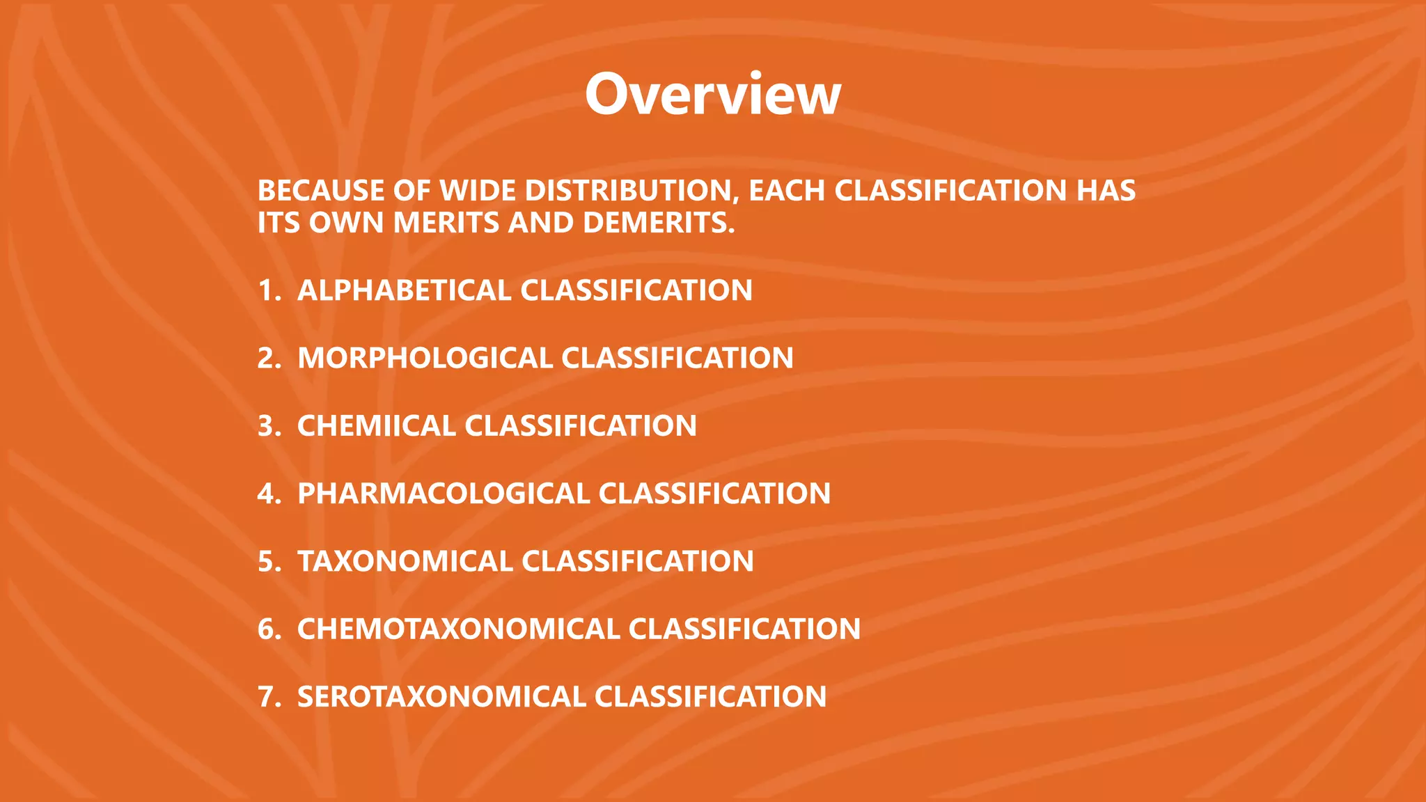 Classification of drugs | PPTX
