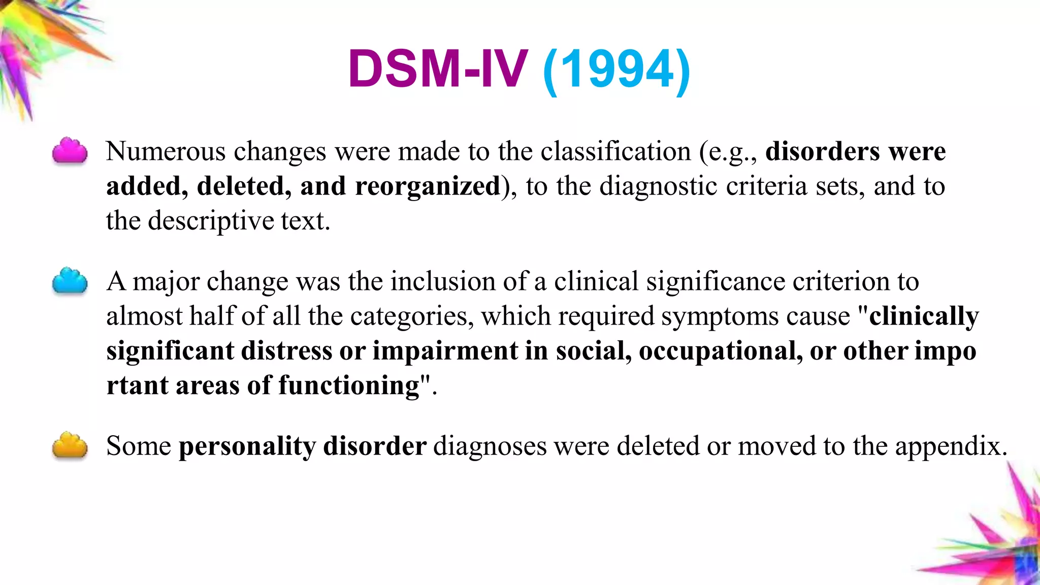 Classification of DSM.pptx