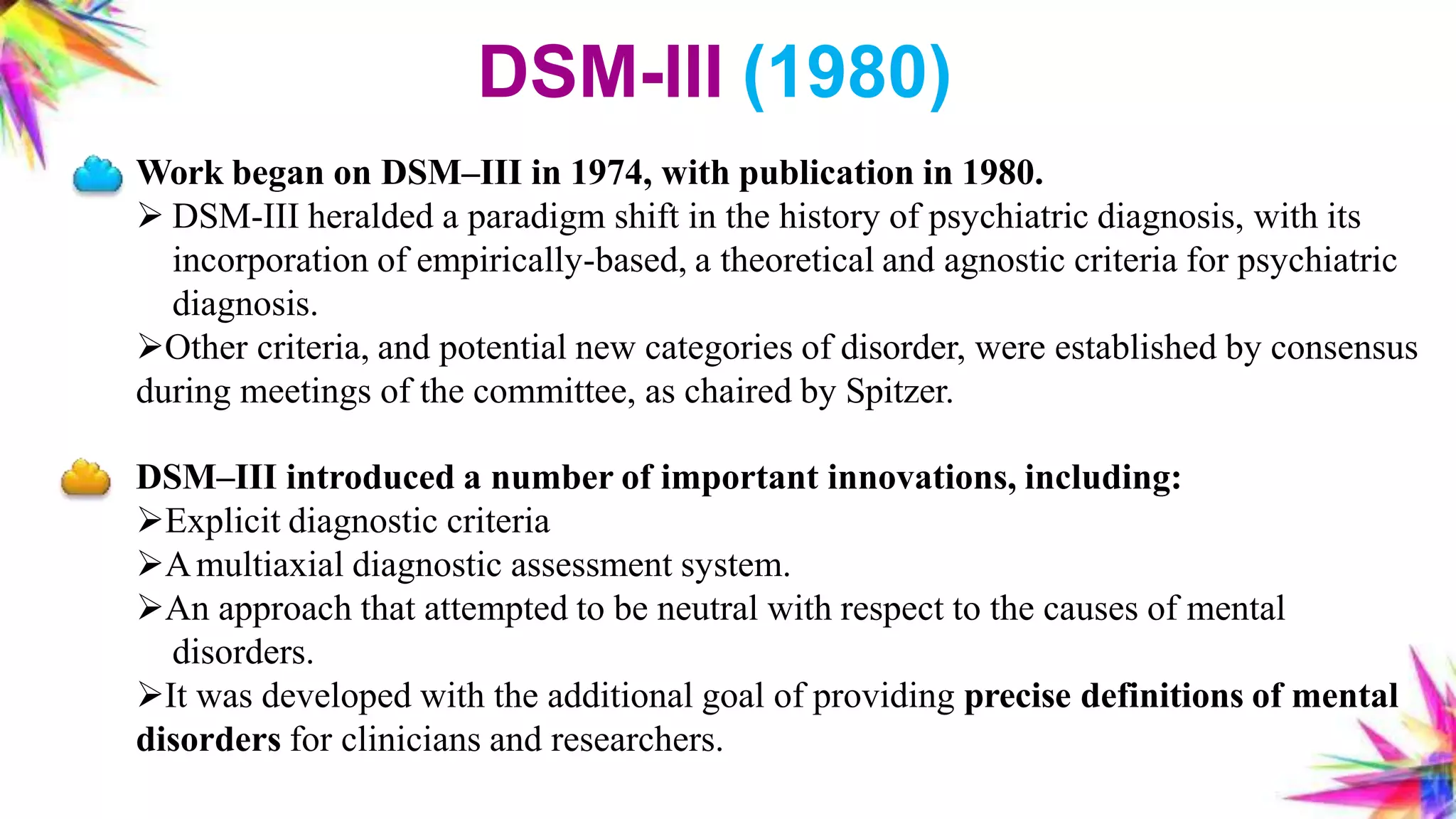 Classification of DSM.pptx