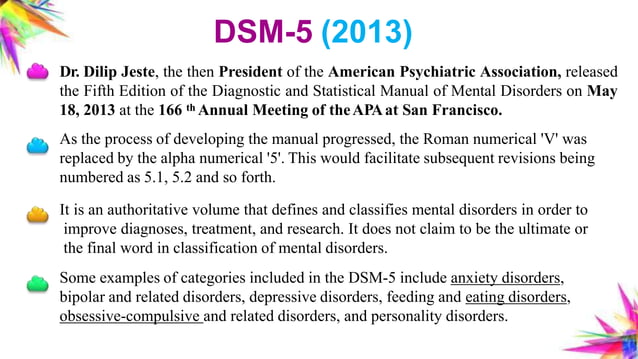 Classification of DSM.pptx