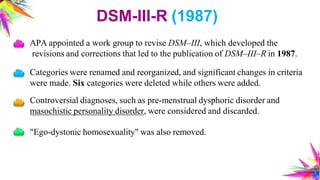 Classification of DSM.pptx