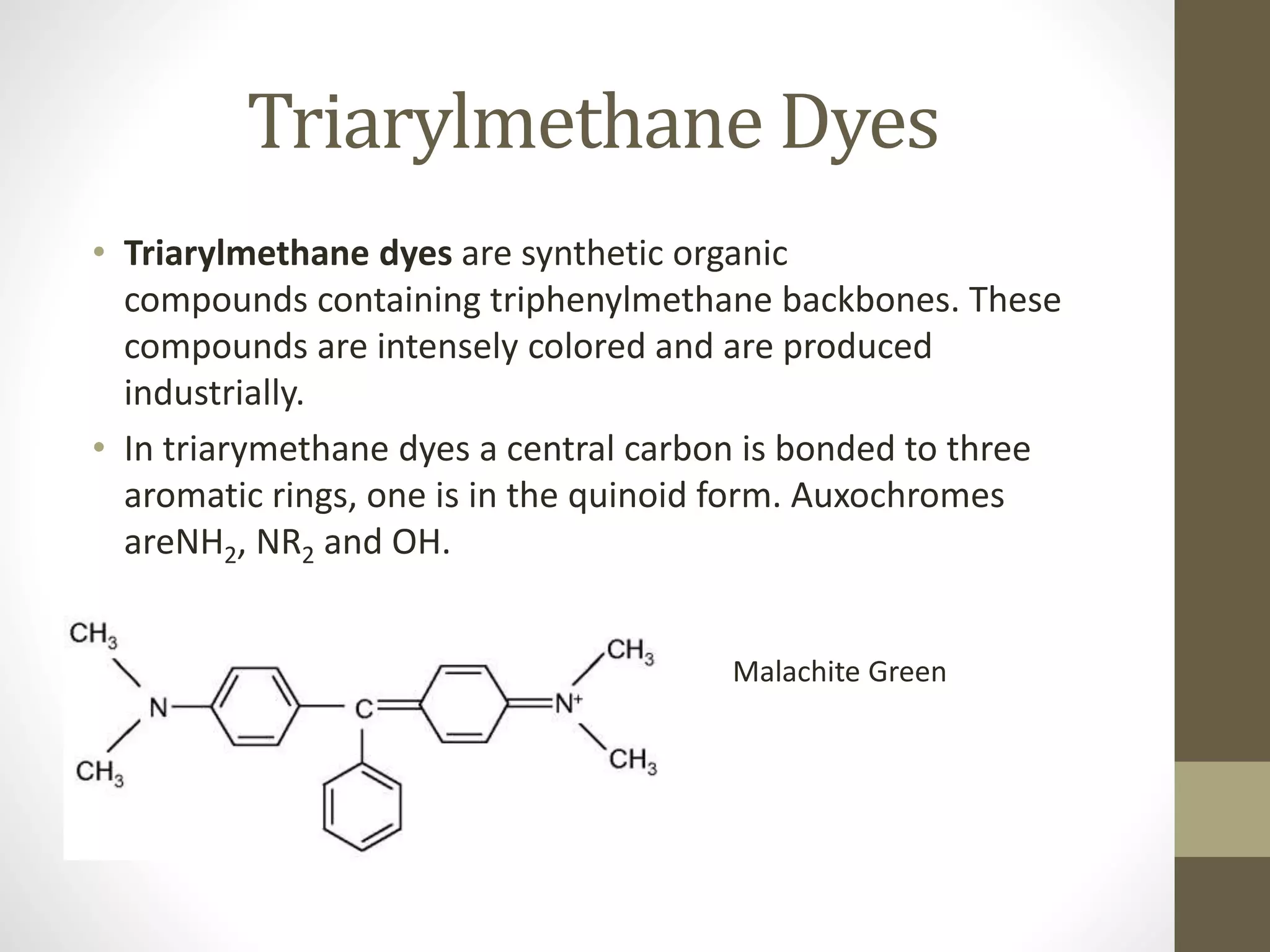 Classification of dyes | PPTX