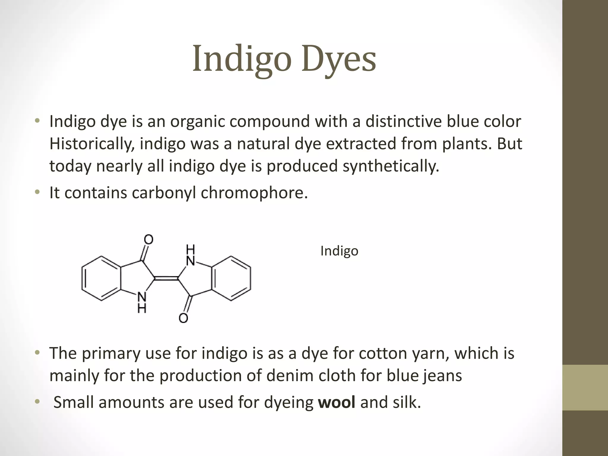 Classification of dyes | PPTX