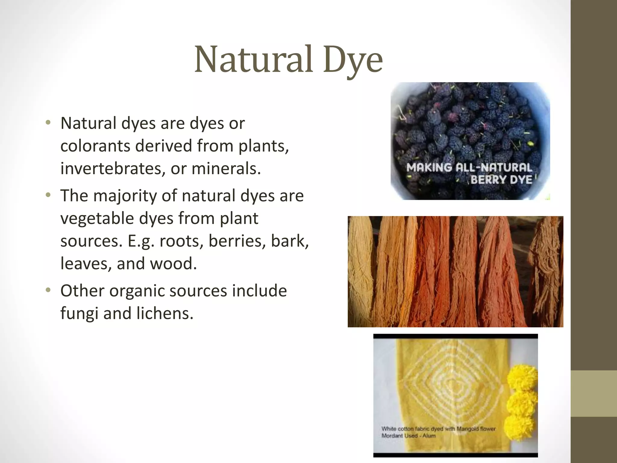 Classification of dyes | PPTX