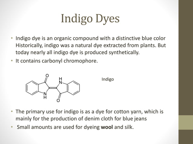 Classification of dyes | PPTX | Chemistry | Science
