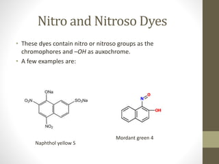 Classification of dyes | PPTX