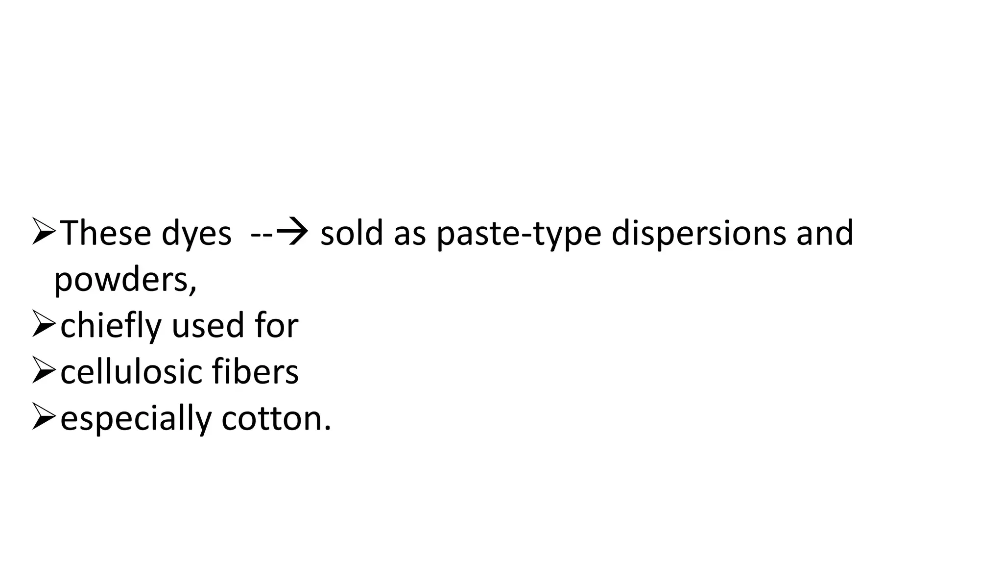 Classification of dyes part- ii | PPTX