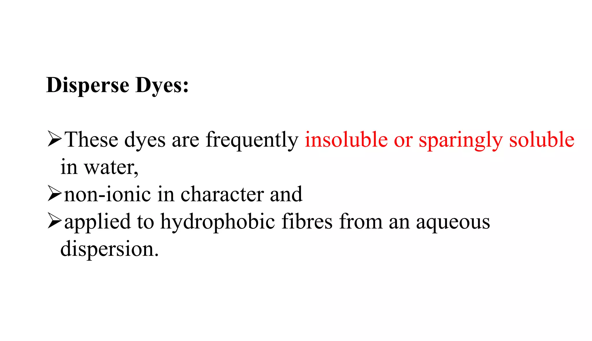 Classification of dyes part- ii | PPT