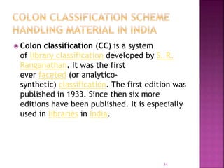 Classification of Eastern material | PPTX