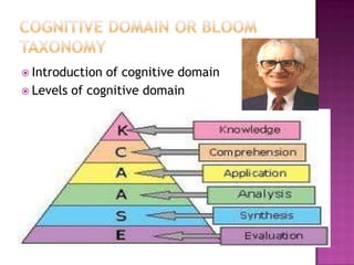 Classification of educational objectives | PPTX