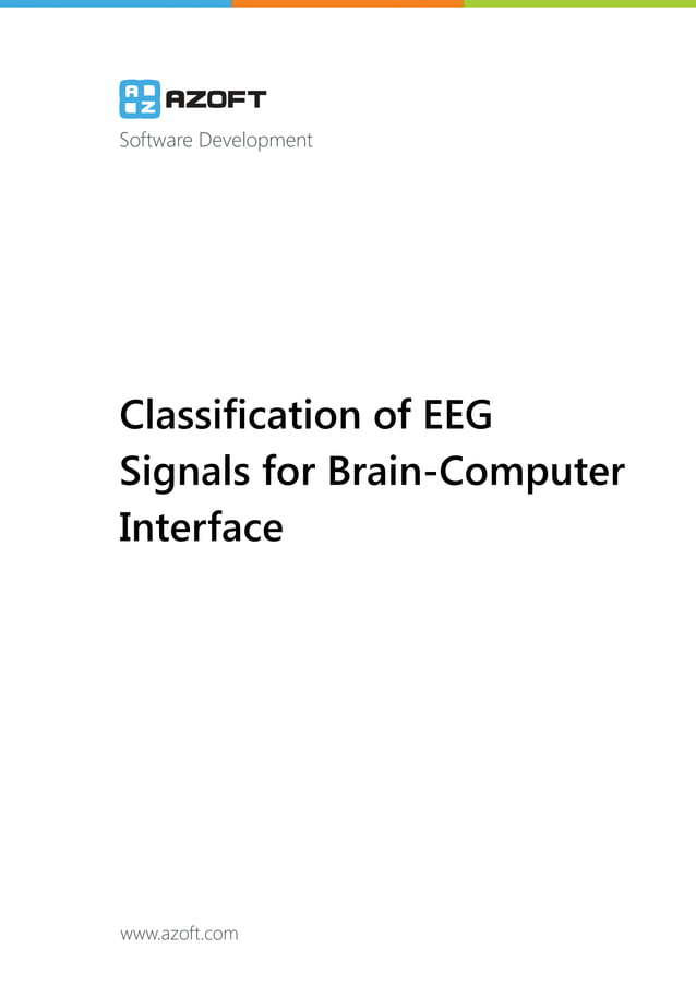 Classification of EEG Signals for Brain-Computer Interface | PDF