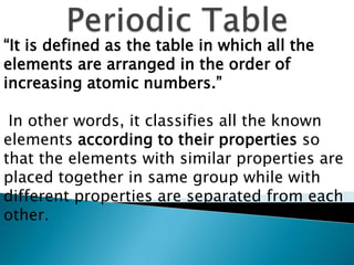 Classification of Elements Powerpoint Presentation by Computer Careers ...
