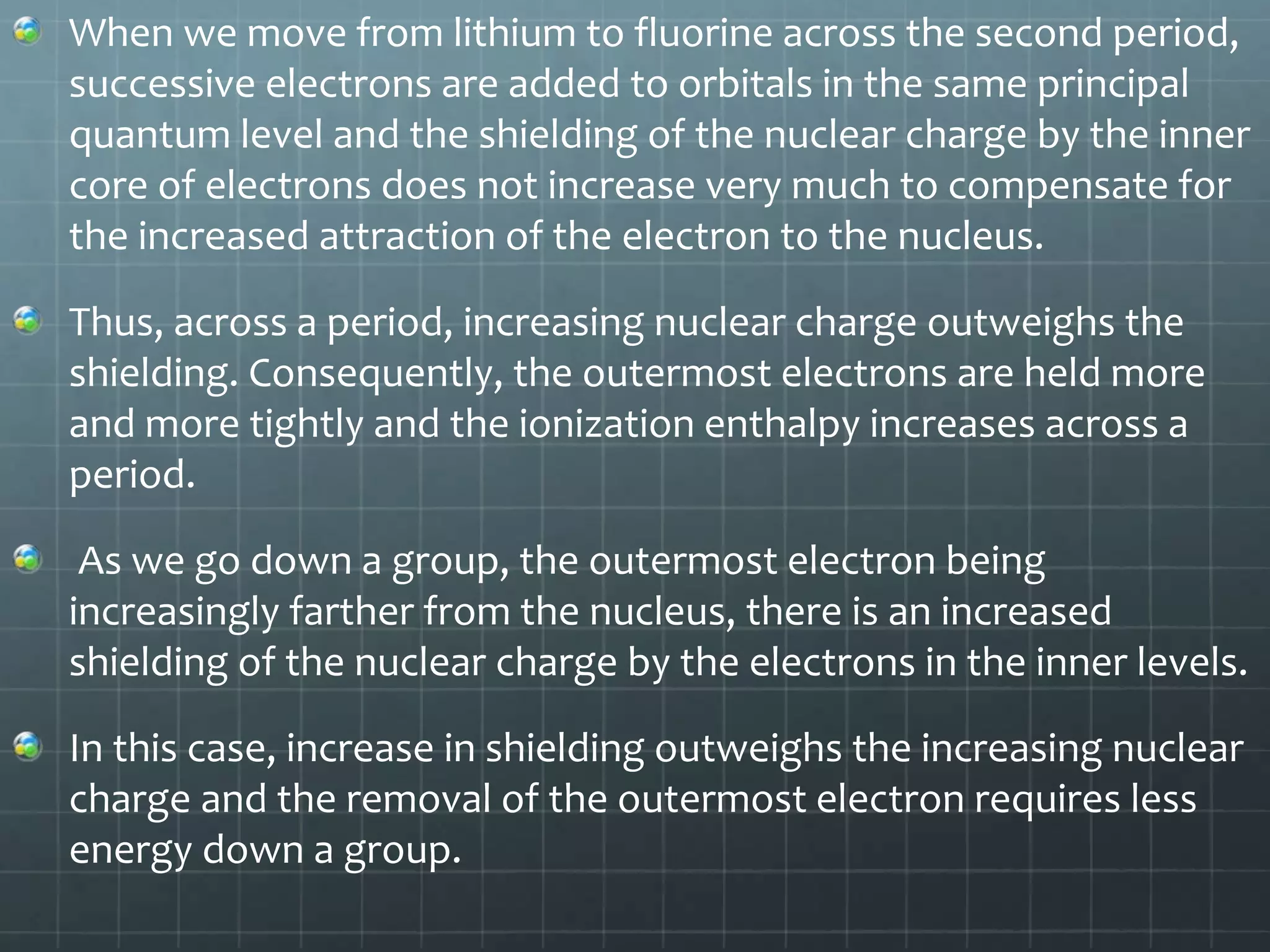 Classification of elements and periodicity in properties class 11th ...
