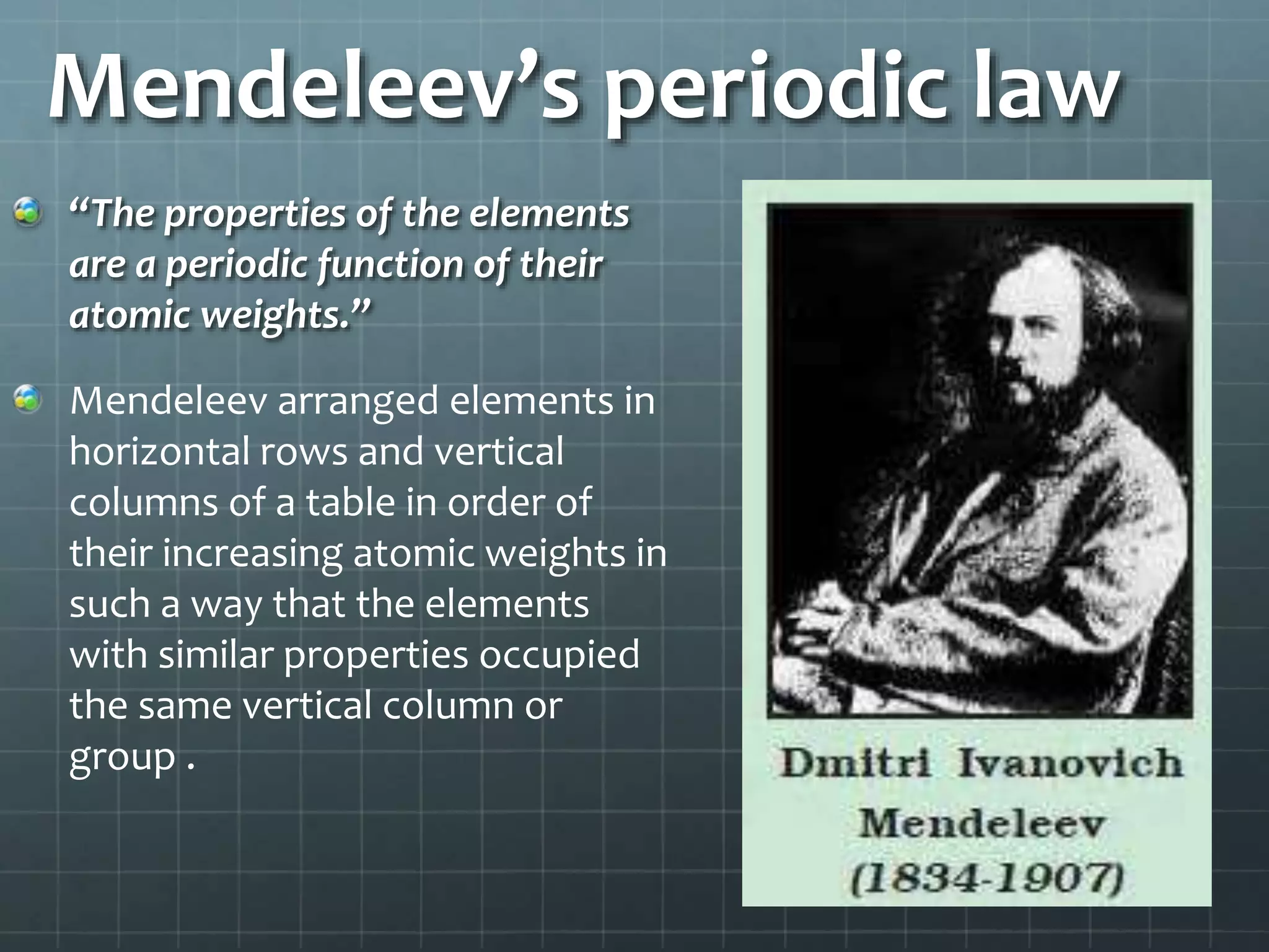 Classification of elements and periodicity in properties class 11th ...