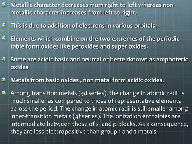Classification of elements and periodicity in properties class 11th chapter 3 (ncert) | PPTX ...