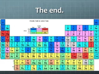 Classification of elements and periodicity in properties class 11th chapter 3 (ncert) | PPTX