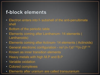 Classification of elements | PPTX