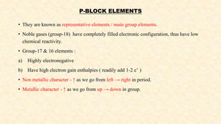 Classification of elements | PPTX