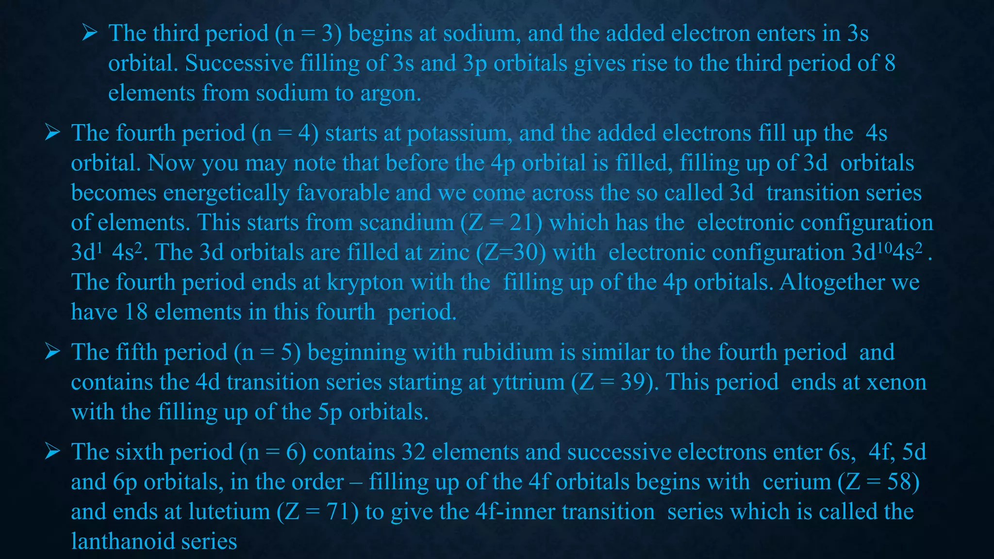 Classification of elements, unit iii class 11 | PDF