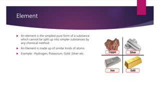Classification of elments | PPTX