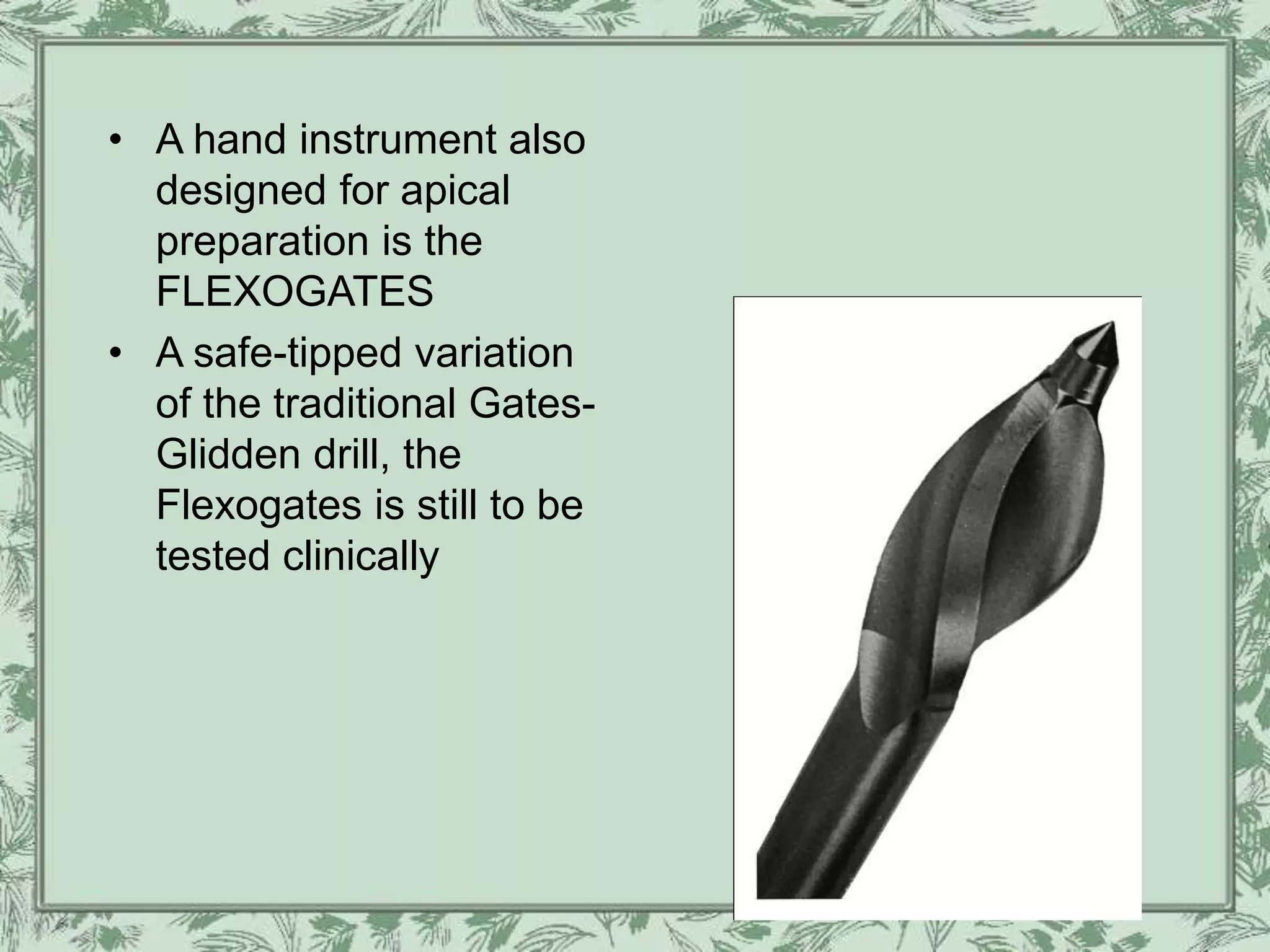 CLASSIFICATION OF ENDO INSTRUMENTS | PPT